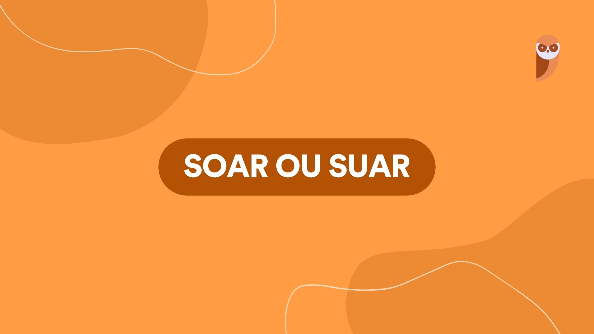 Soar ou suar: entenda a diferença e aprenda o uso correto