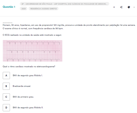 O que mais cai na prova da USP-SP em Cardiologia