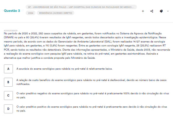 O que mais cai na prova da USP-RP em Medicina Preventiva